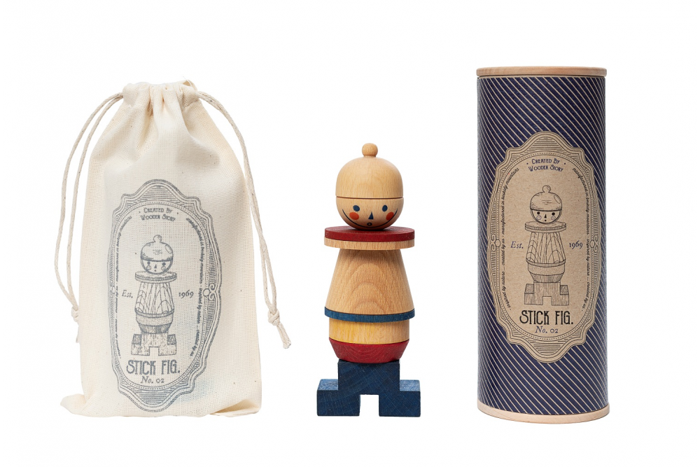 STACKING TOY STICK FIGURE No.2 – The Better Good Store